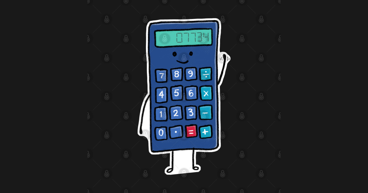 Let's Do Math, Hello Calculator - Little - T-Shirt | TeePublic