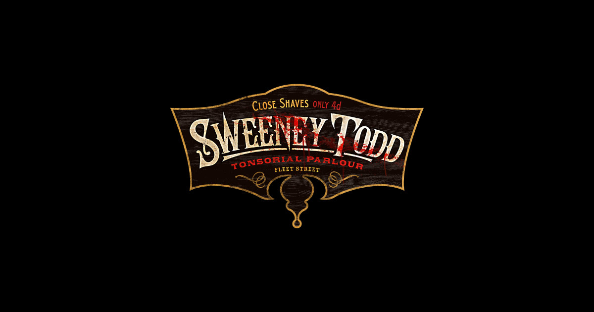 Sweeney Todd — Color Sign - Sweeney Todd - Sticker | TeePublic