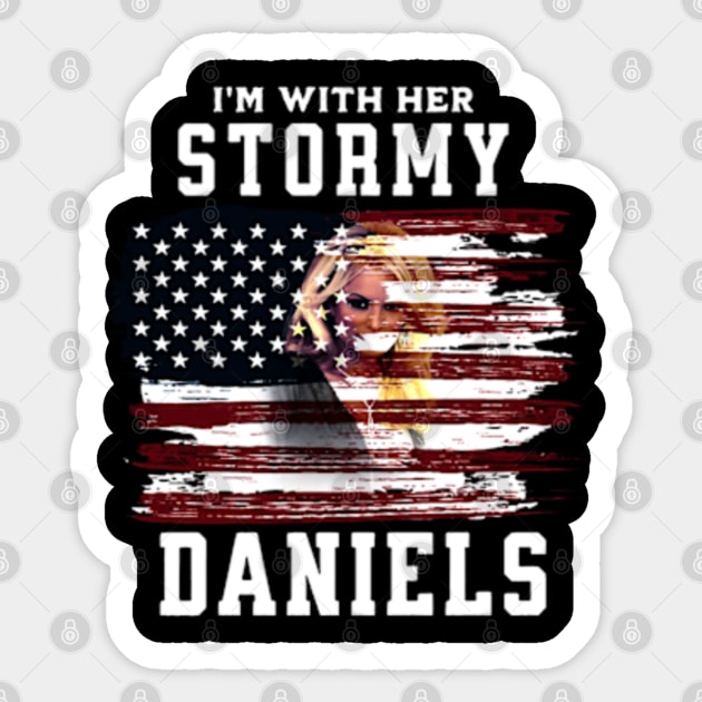 stormy daniels flag - Stormy Daniels - Sticker | TeePublic