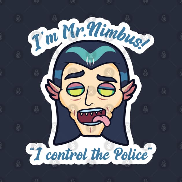 I'm Mr. Nimbus - Rick And Morty - T-Shirt | TeePublic
