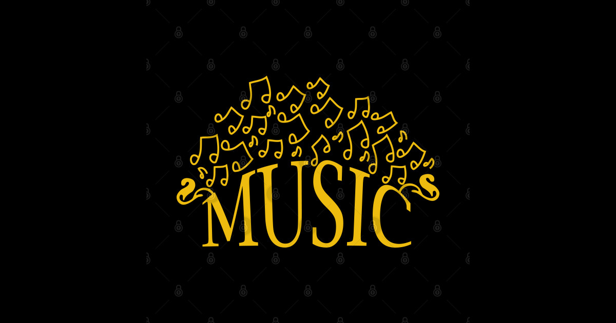 music - Music Lovers Gifts - Sticker | TeePublic