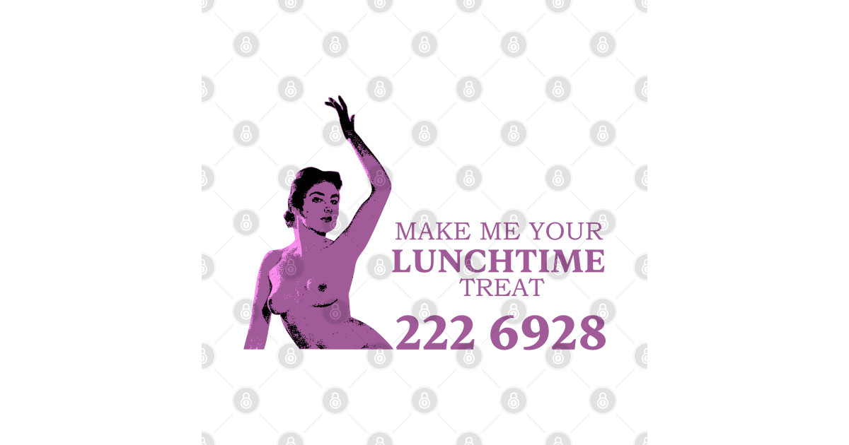 Make me your lunch time - Vintage Ads - Vintage Ads - T-Shirt | TeePublic