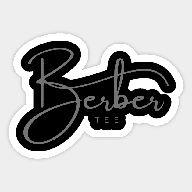 Berber Tee Logo - Logo - Sticker | TeePublic