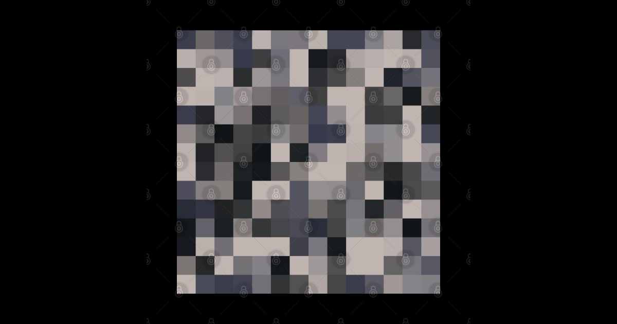 Pixels | Snow Leopard - Snow Leopard - Sticker | TeePublic