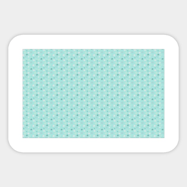 Cute hemp pattern - Hemp - Sticker | TeePublic
