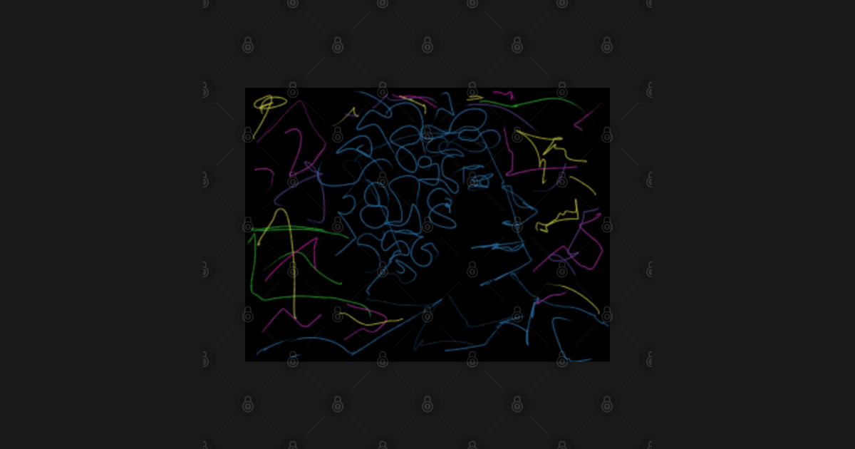 Wiggly Doodle - Sketch - T-Shirt | TeePublic