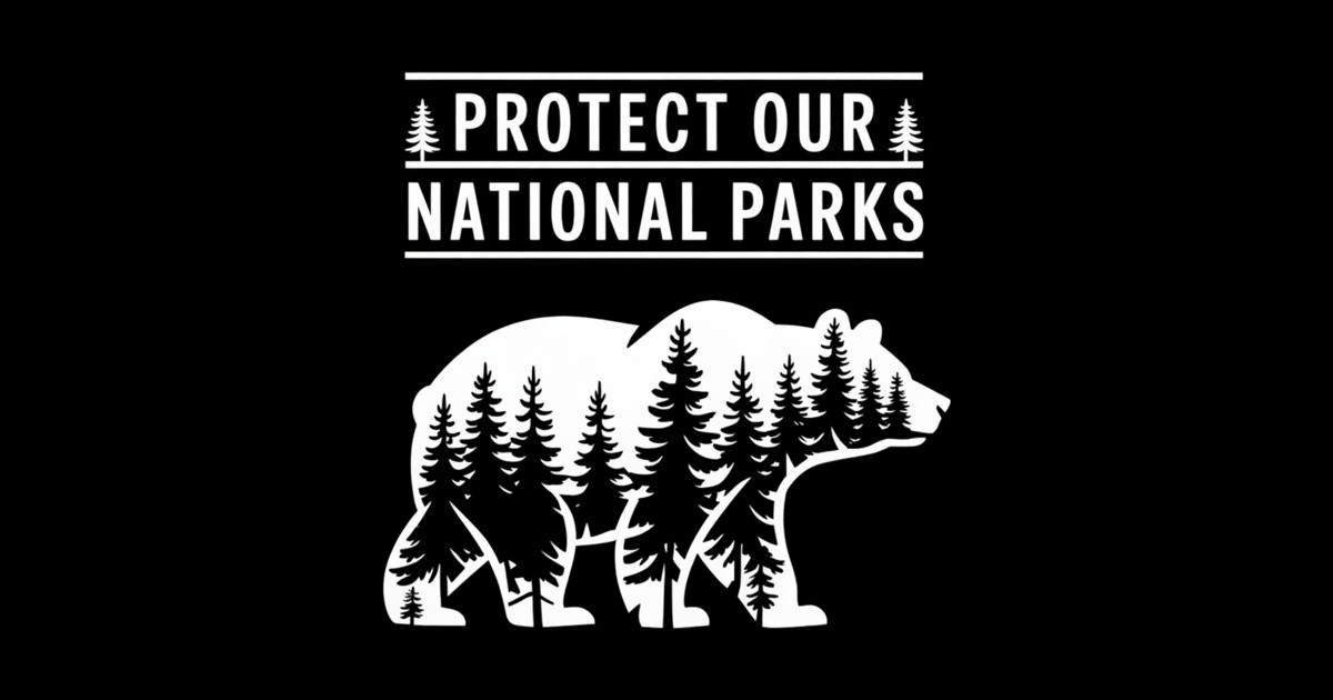 Resist Save Our Parks - Resist Save Our Parks - Sticker | TeePublic