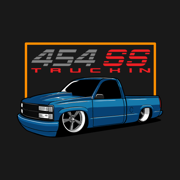 SILVERADO 454 SS American truck - Silverado Ss - T-Shirt | TeePublic