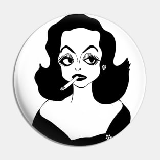 Classic Film Actress Bette Davis Pins and Buttons for Sale | TeePublic