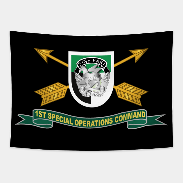 1st Special Operations Command (SOCOM) Flash w Br - Ribbon X 300 - 1st ...