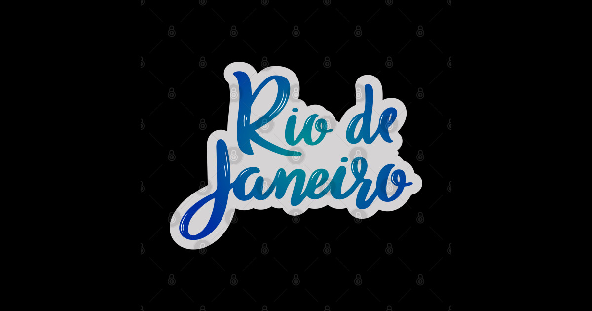 Rio de Janeiro - Rio De Janeiro - Sticker | TeePublic