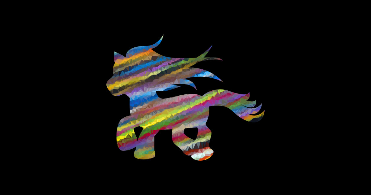 Cute Little Pony Color Splash - Little Pony - Sticker | TeePublic