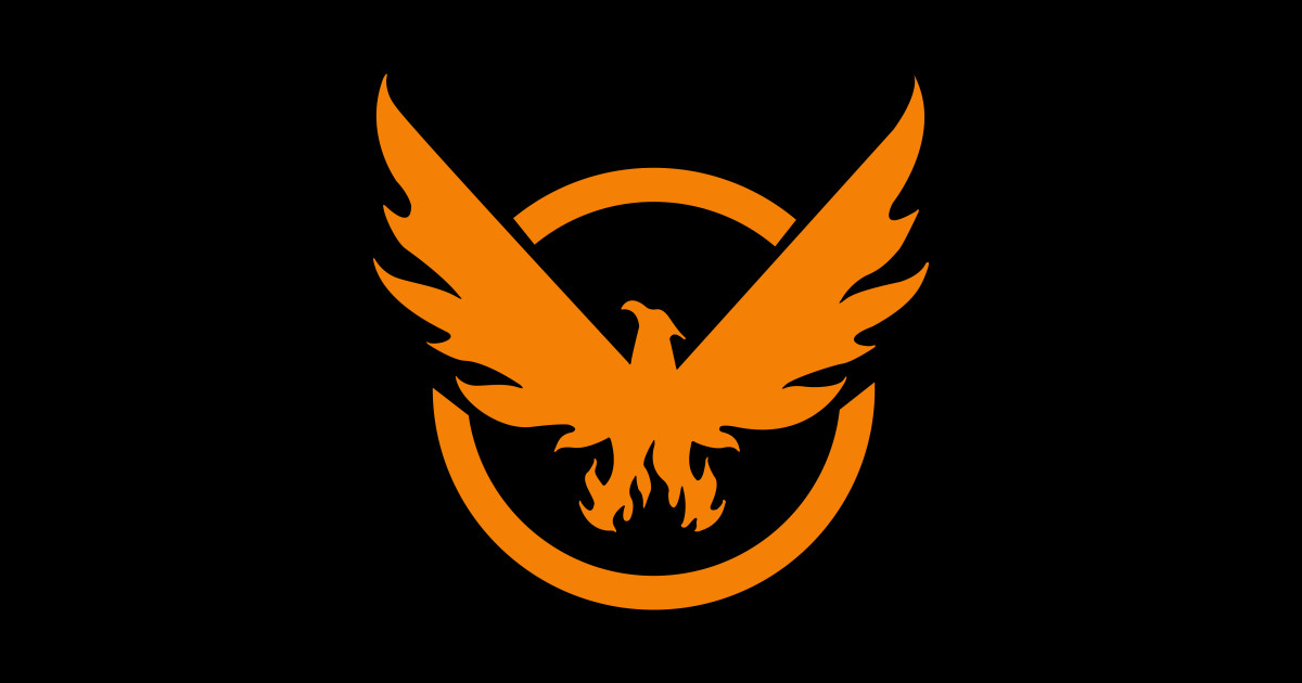 The Division - Orange Logo - The Division - Sticker | TeePublic