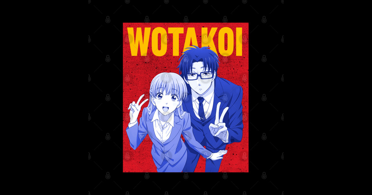 Wotakoi: Love Is Hard for Otaku - Wotakoi - Sticker | TeePublic