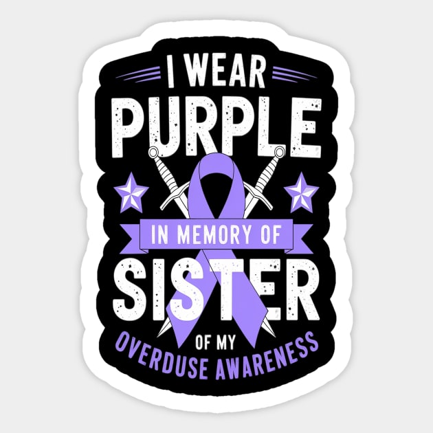 Ki Purple Ribbon Overdose Awareness Month - Purple Ribbon Overdose ...