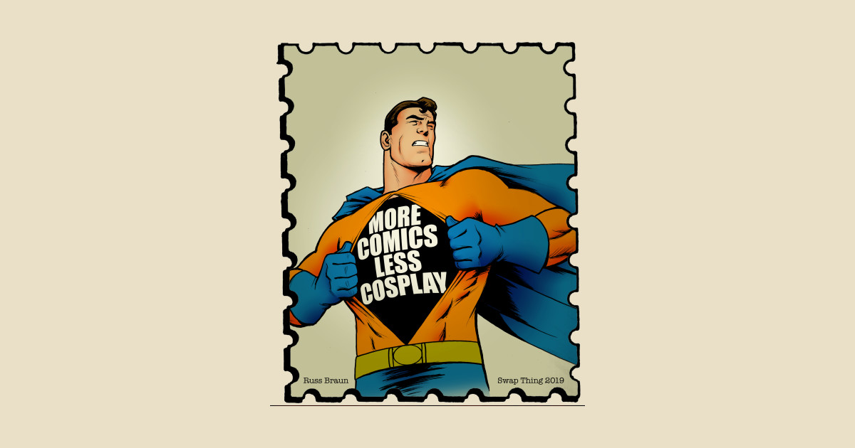 More Comics, Less Cosplay - Comic Books - T-Shirt | TeePublic