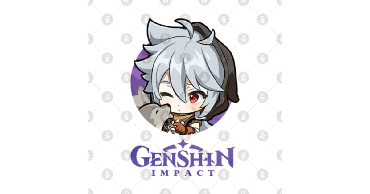 Razor Chibi Genshin Impact - Genshin Impact - T-Shirt | TeePublic