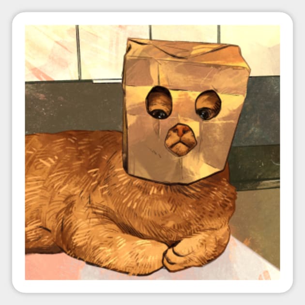 Criminal Cat - Criminal - Sticker | TeePublic