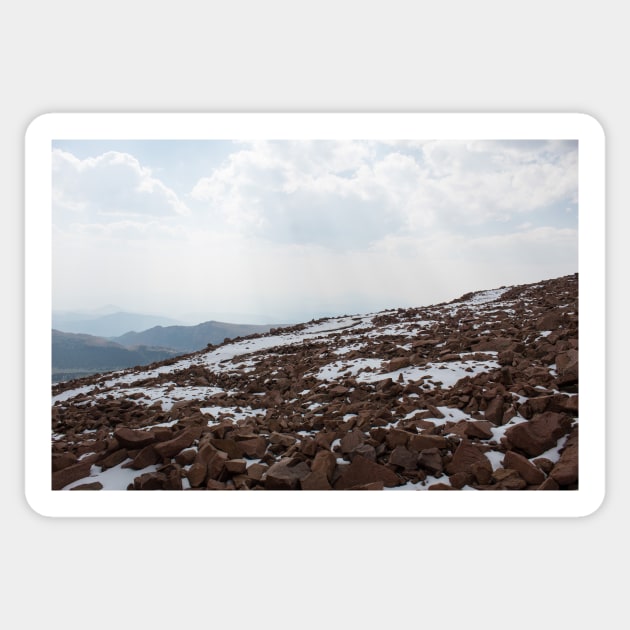 Elevation - Pikes Peak - Sticker | TeePublic