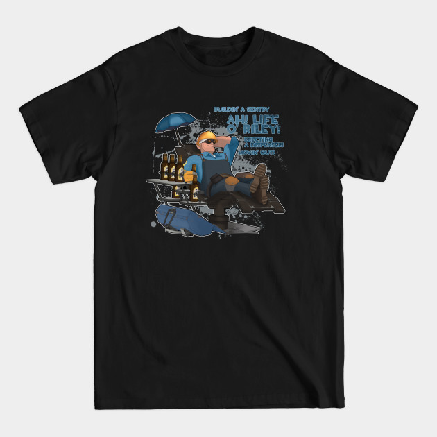 Blue Engineer - Team Fortress 2 - Engineer - T-Shirt sold by Israa ...