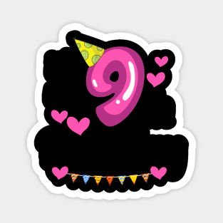 Happy Birthday Boy Man 9 Years Old Magnets for Sale | TeePublic