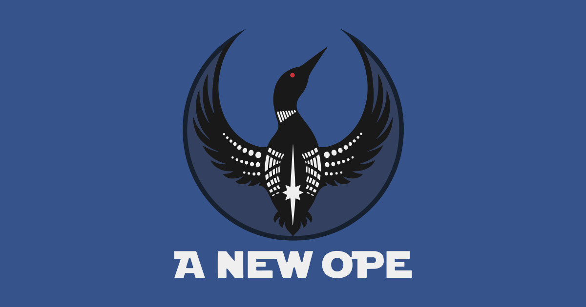 New Hope Rebel Alliance Loon - Minnesota - T-Shirt | TeePublic
