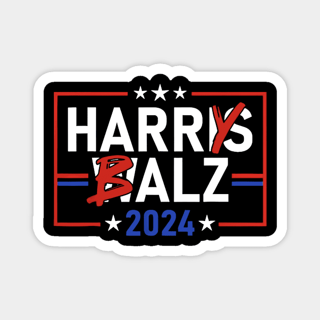 Funny Harry Balz 2024 Meme Democratics - Harry Balz 2024 - Magnet ...