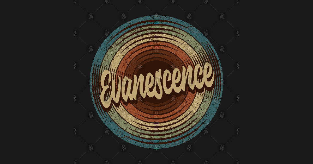 Evanescence Vintage Vinyl - Musician - T-Shirt | TeePublic