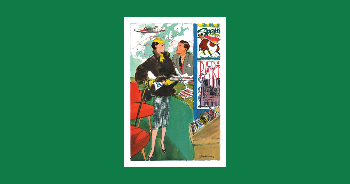 Jet-Set Glam - Travel - T-Shirt | TeePublic