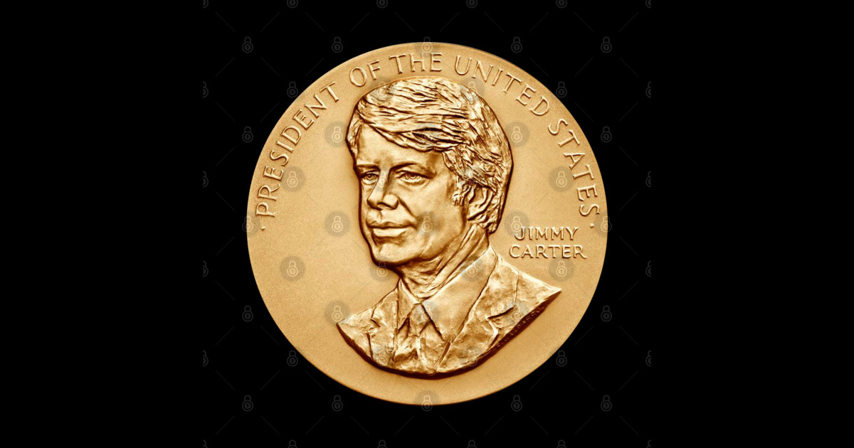 Jimmy Carter Presidential Medal - Jimmy Carter - Pin | TeePublic