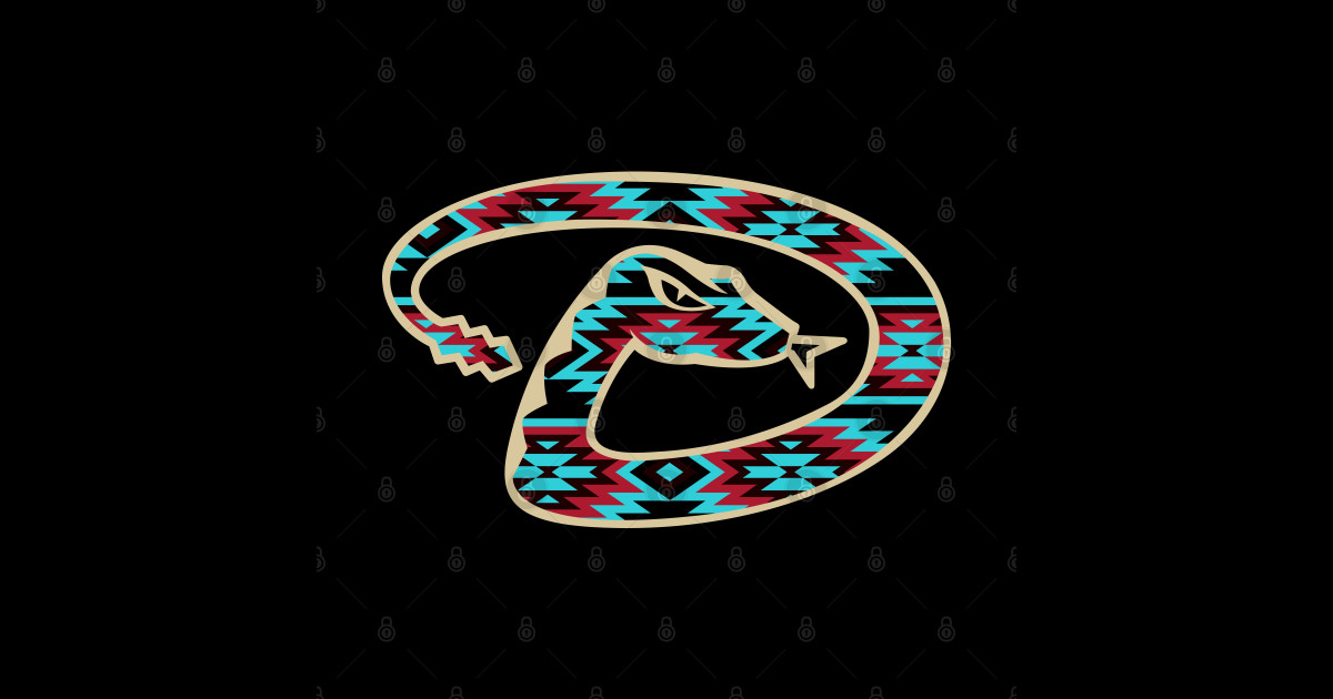 Native Print Dbacks 1 - Arizona Diamondbacks - Sticker | TeePublic