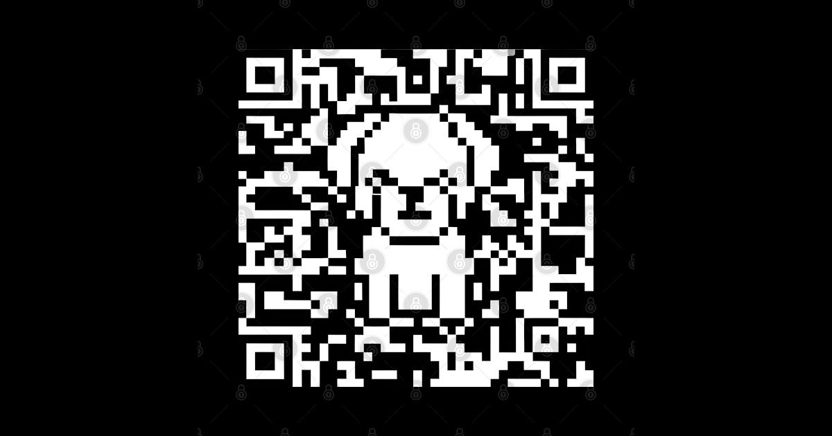 Corgi dog QR code - Dog - Sticker | TeePublic