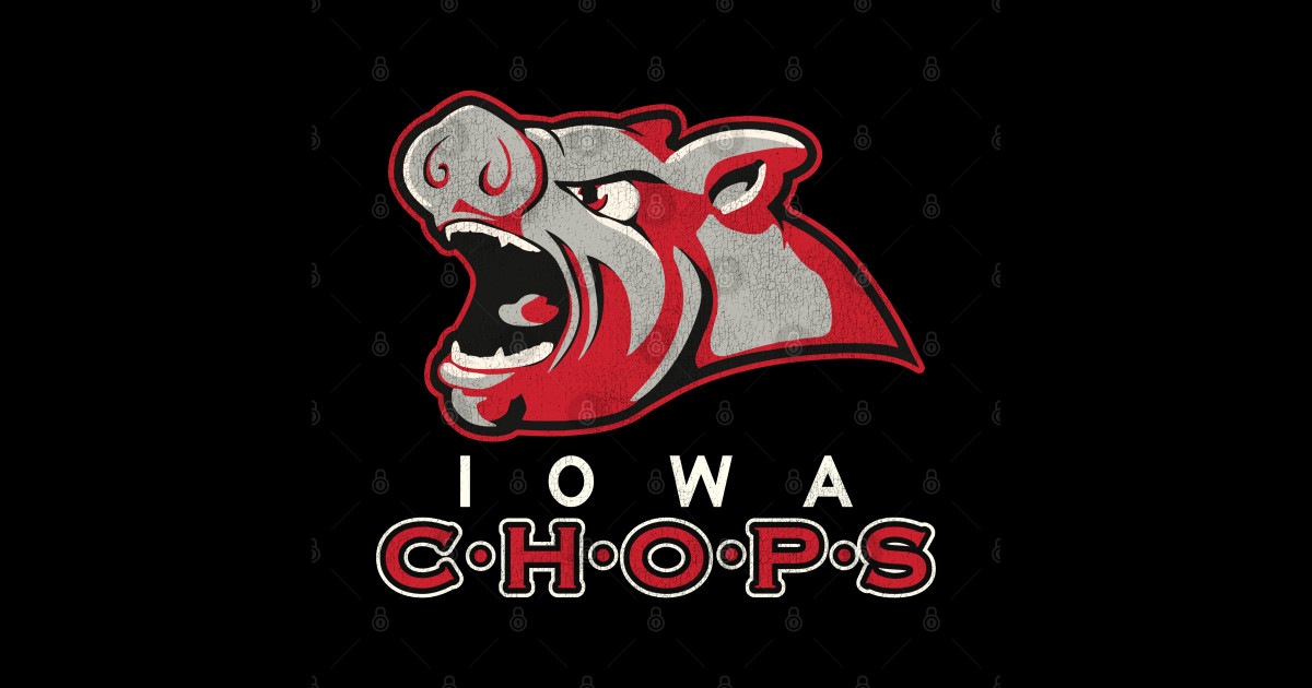 Defunct Iowa Chops Hockey Team - Hockey - Posters and Art Prints ...