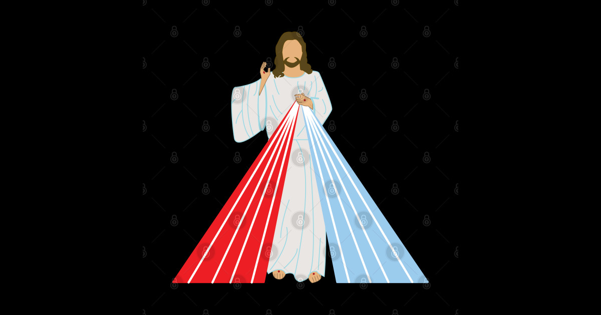 Divine Mercy - Divine - Sticker | TeePublic