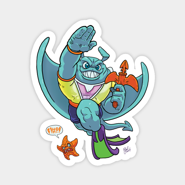 Ray Fillet the mutant Stingray hero. - Teenage Mutant Ninja Turtes ...