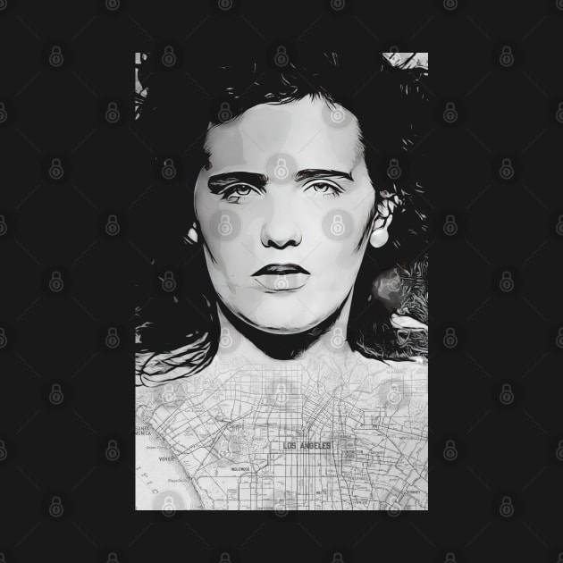 Elizabeth Short The Black Dahlia Design - The Black Dahlia - T-Shirt ...