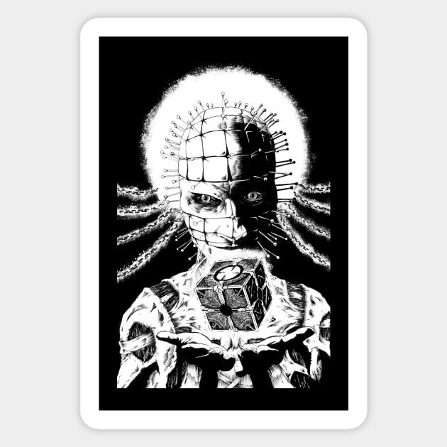 Pinhead hellraiser 2022 - Hellraiser - Sticker | TeePublic