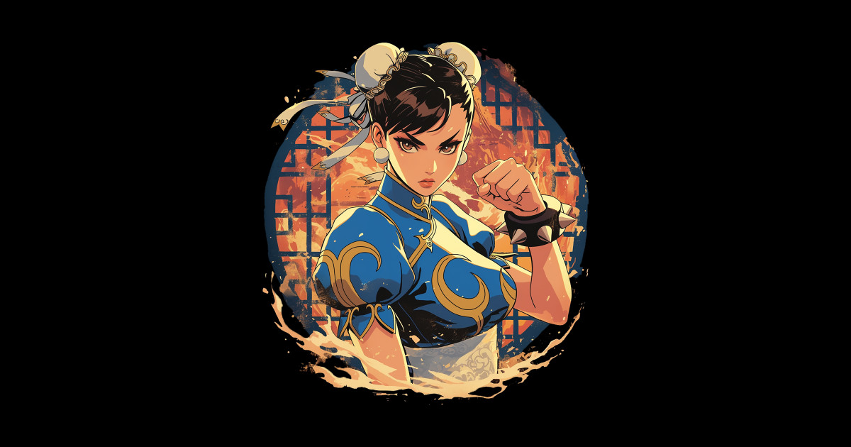 chun li - Chun Li - Sticker | TeePublic