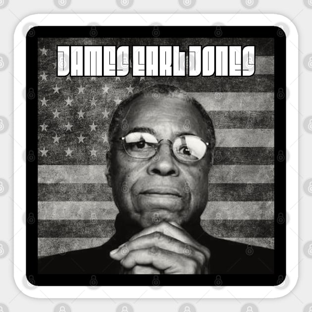 James Earl Jones / Movie Style - James Earl Jones - Sticker | TeePublic