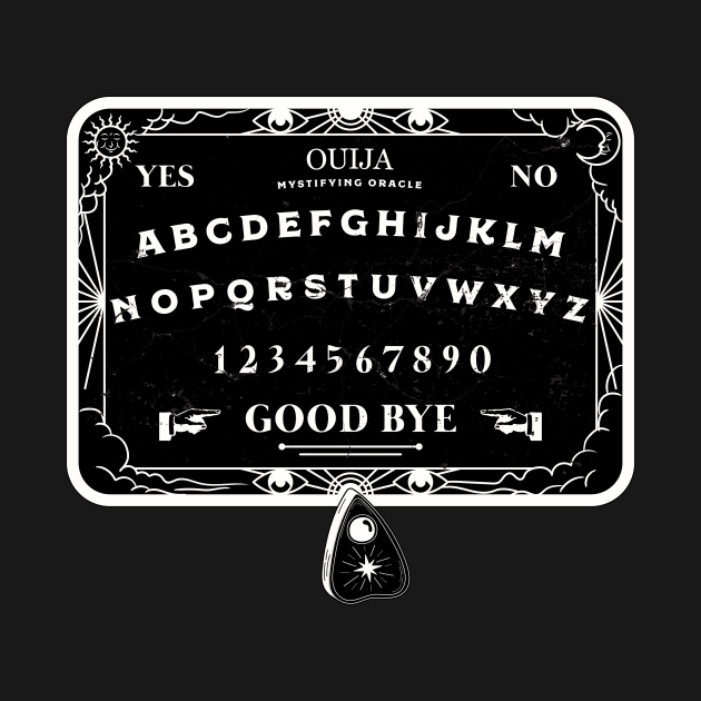 OUIJA - Mystifying Oracle with Planchette - Ouija Board - T-Shirt ...