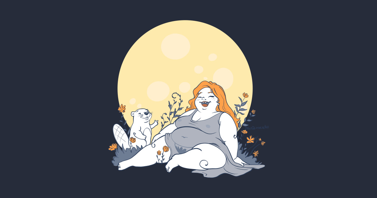 Beaver Moon - Full Moon - T-Shirt | TeePublic