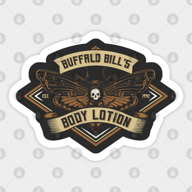Buffalo Bill's Body Lotion - Buffalobill - Sticker | TeePublic