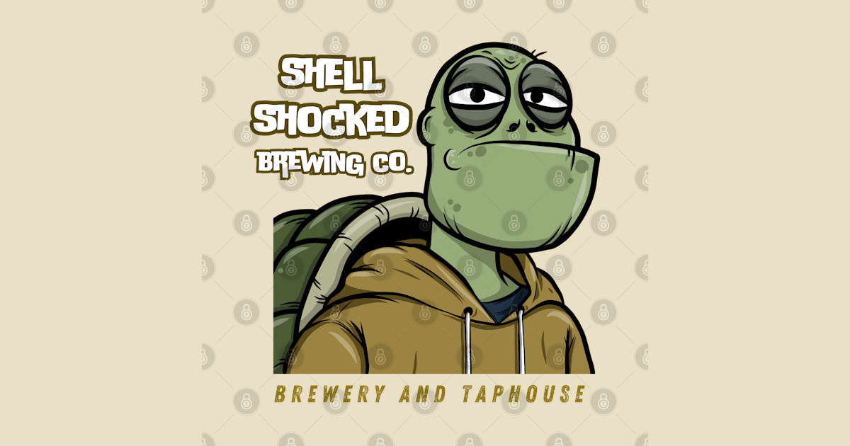Shell Shocked Brewery - Brewery - T-Shirt | TeePublic