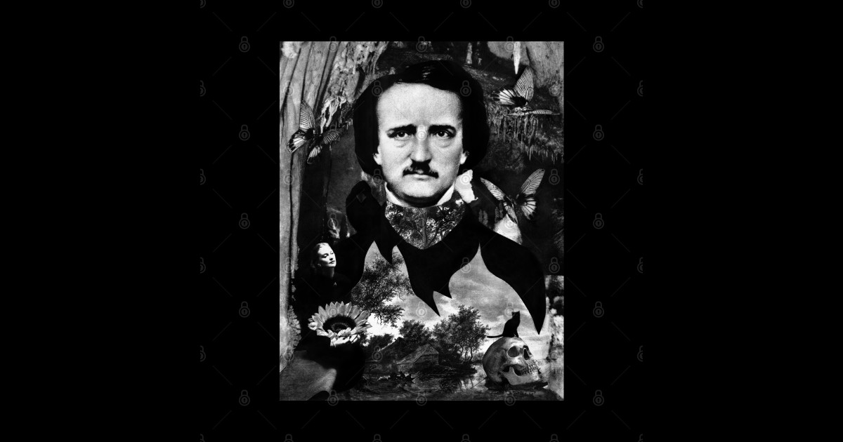 Edgar Allan Poe Halloween Ghost Story Horror Gothic Cat - Edgar Allan ...