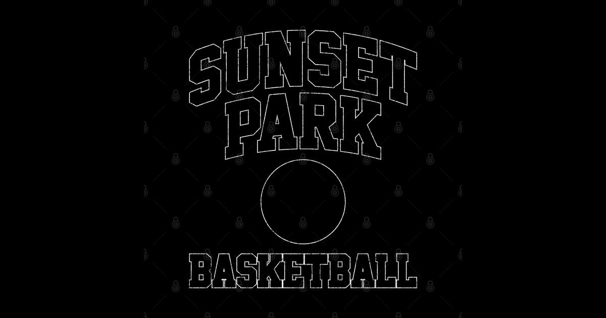 Sunset Park High School Basketball - Basketball - Sticker | TeePublic