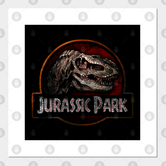 Jurassic park - Trex - Jurassic Park - Posters and Art Prints | TeePublic