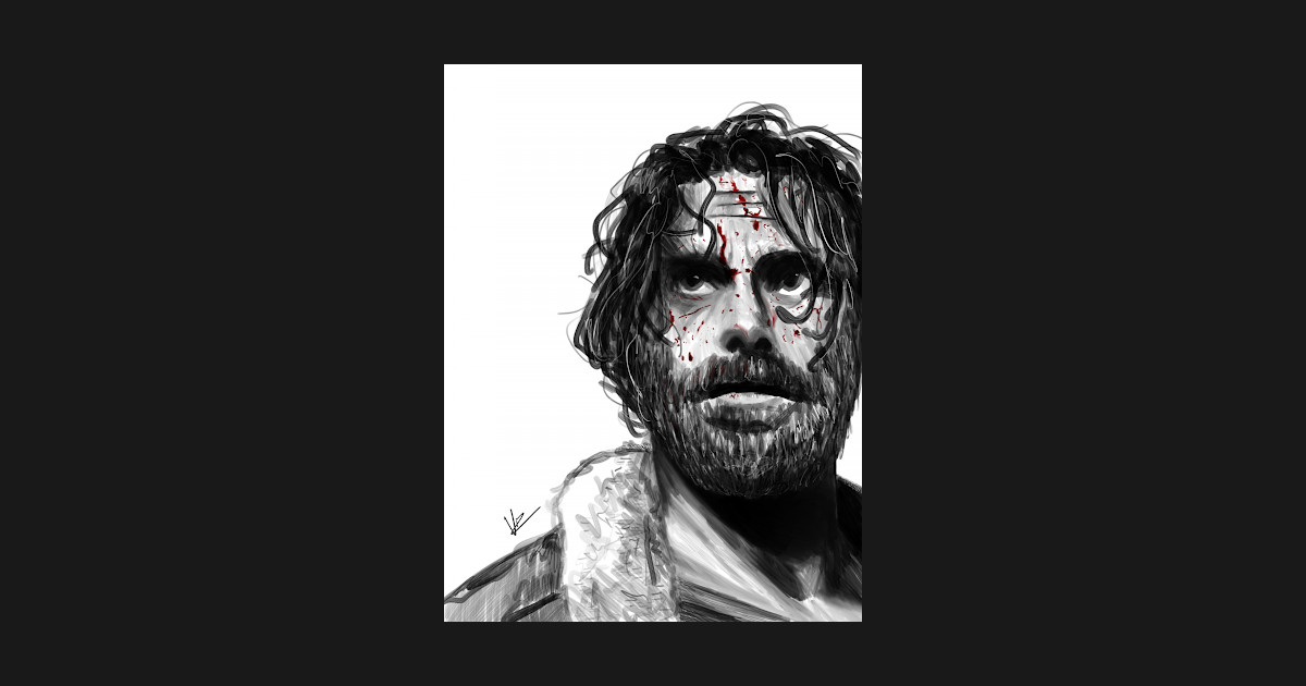 Rick Grimes - The Walking Dead - T-Shirt | TeePublic