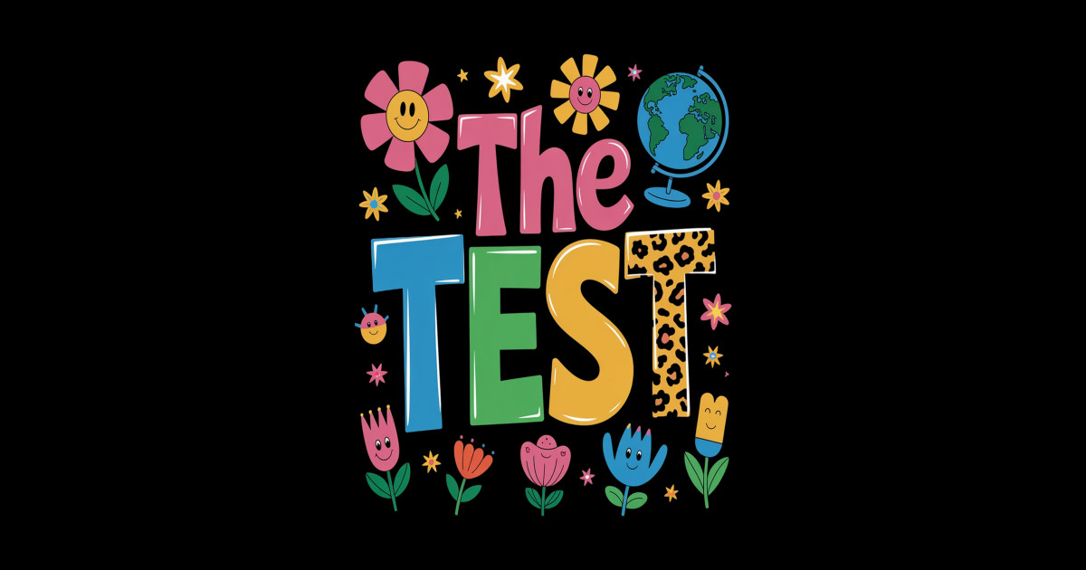 The Test Testing Day Groovy Teacher Student - The Test Testing Day ...