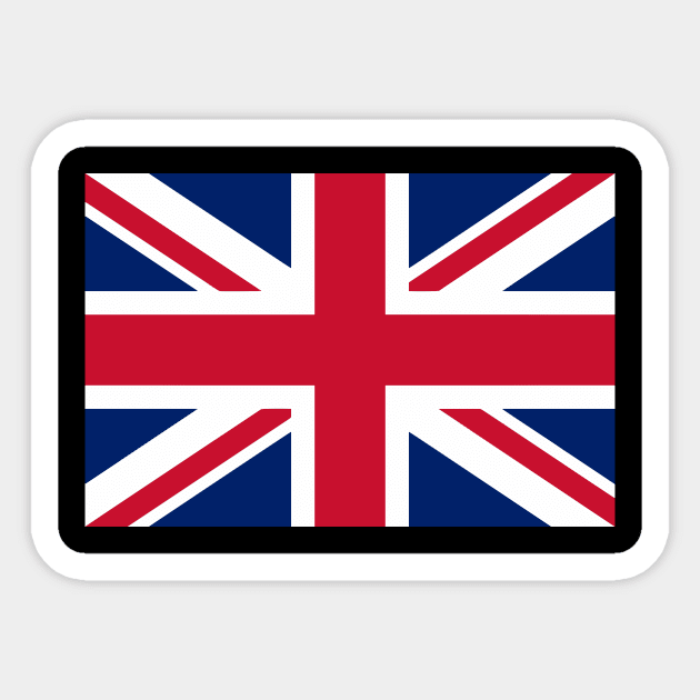 Flag of United Kingdom - United Kingdom Flag - Sticker | TeePublic