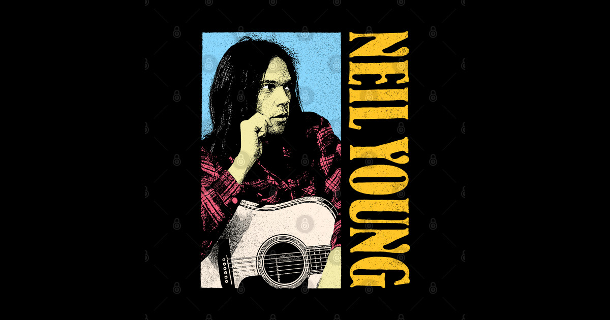 Neil Young - Pop Art Fanmade - Neil Young - Posters and Art Prints ...